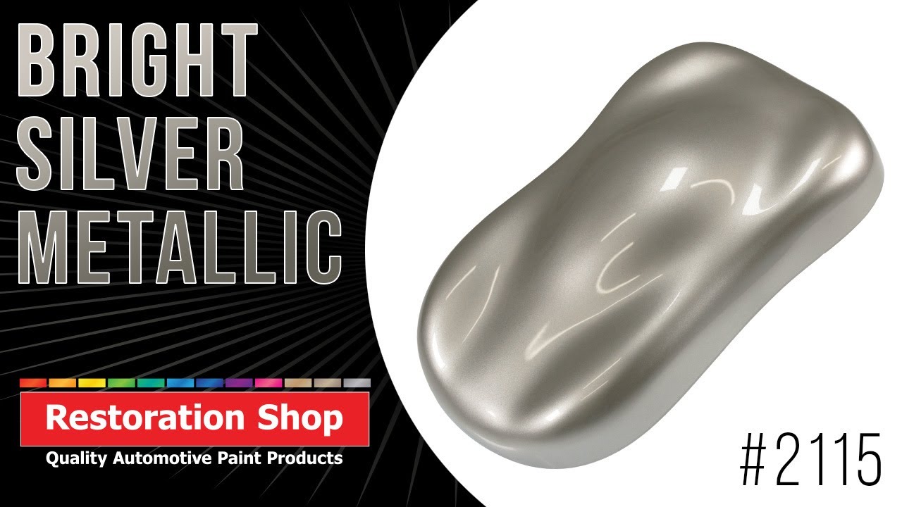 Restoration Shop | #2115 - Bright Silver Metallic - YouTube