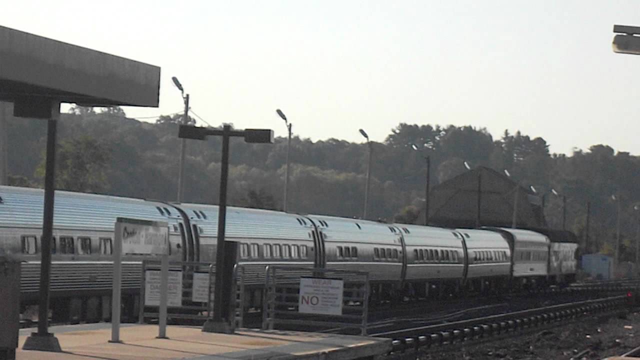 Amtrak Adirondack Train #69 with Mount Vernon and New York Central 3 PV ...