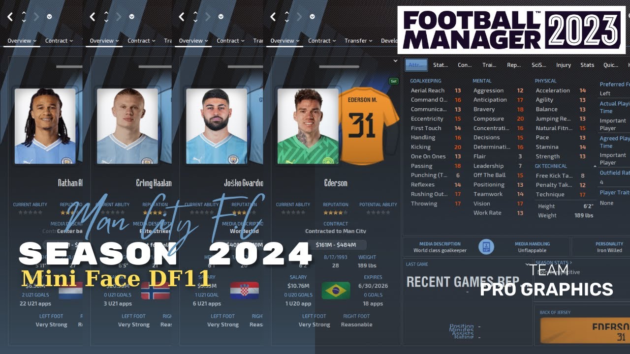 Upgrade Your Gaming Experience: Mini Faces DF11 for Football Manager 2023 - YouTube