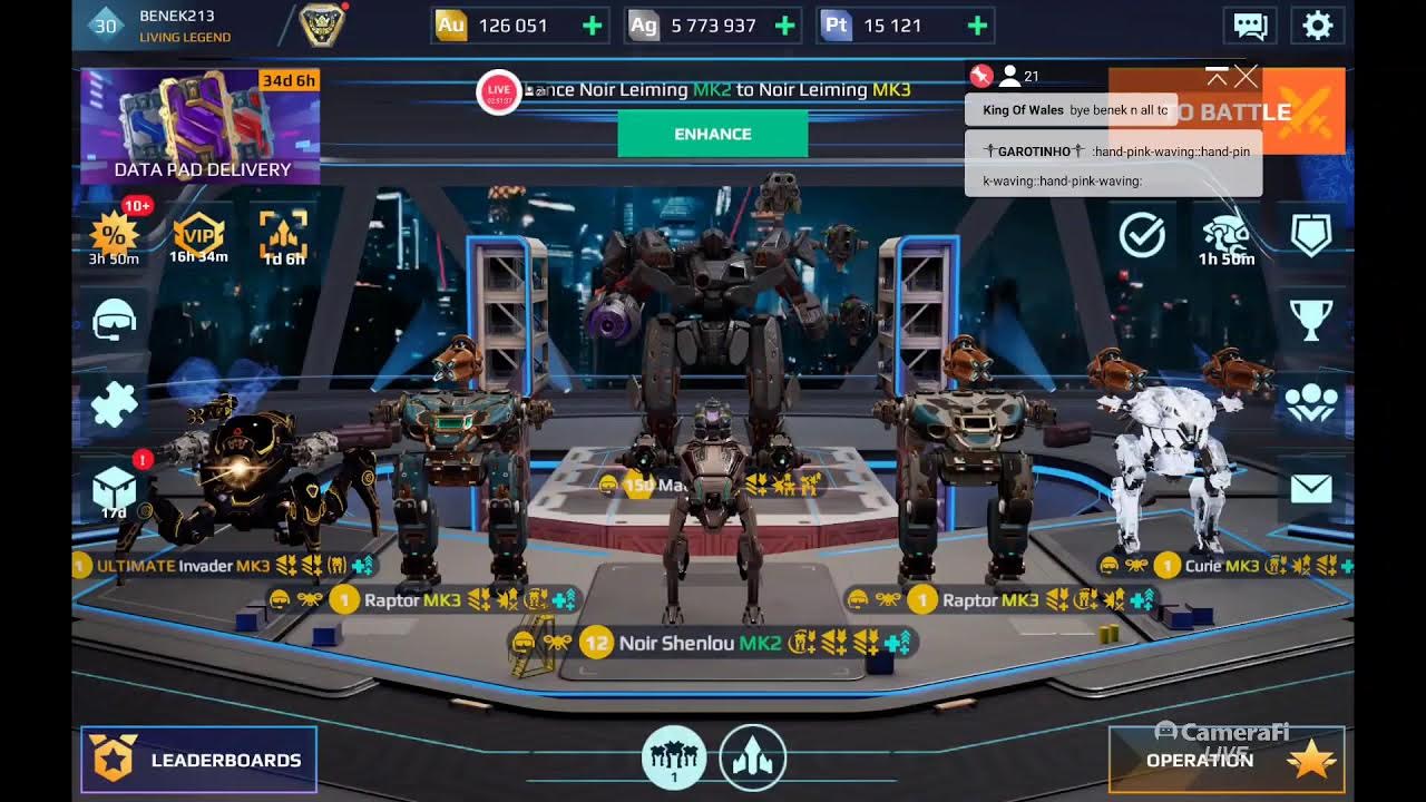 Icarus Cyber Show #warrobots #wr #pinchehulk - YouTube