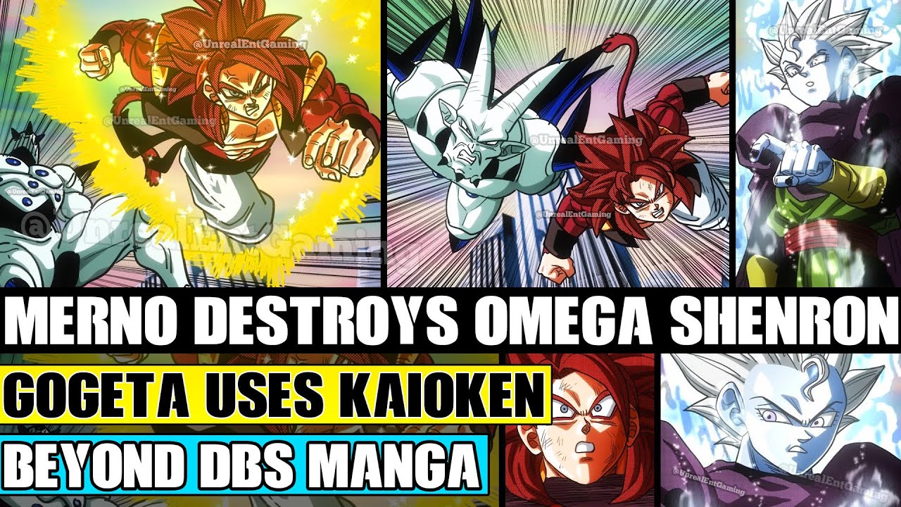 Beyond Dragon Ball Super: Merno Uses Omega Shenron As A Shield! Super ...