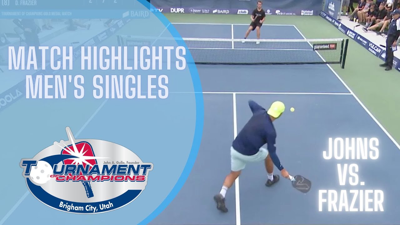 Ben Johns vs. Dylan Frazier - 2022 Tournament of Champions - Men's ...