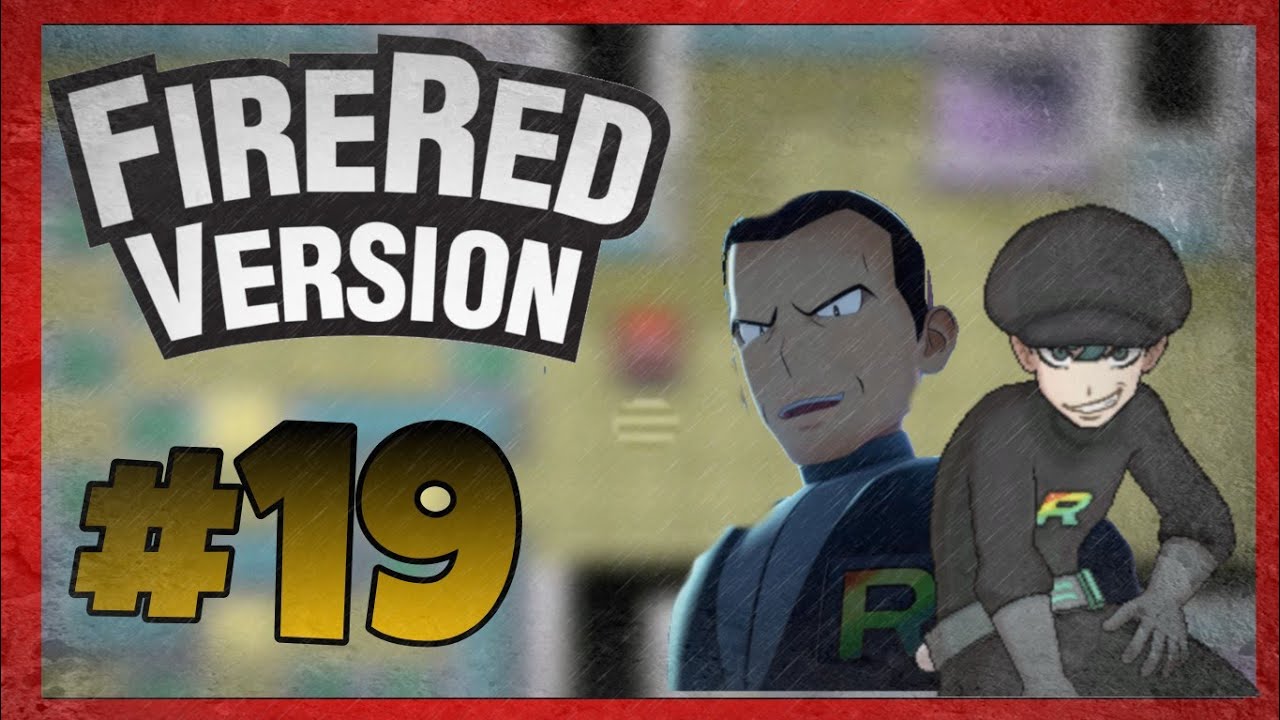 Pokemon Fire Red: Part 19 - Rocket Hideout - YouTube
