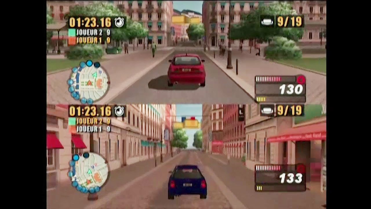 Midtown Madness 3 - Paris - Écran partagé - YouTube