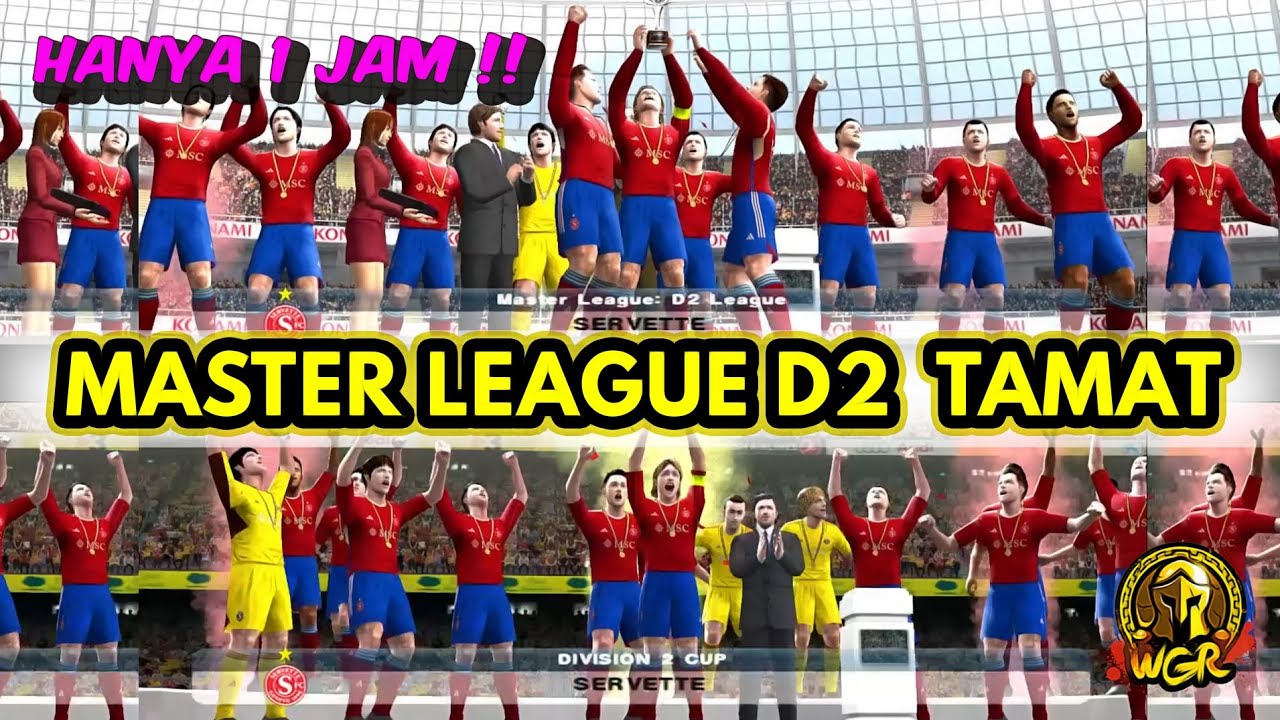 CHEAT MASTER LEAGUE D2 TAMAT HANYA 1 JAM (Servette) EFOOTBALL PES 2024 PS2 - YouTube