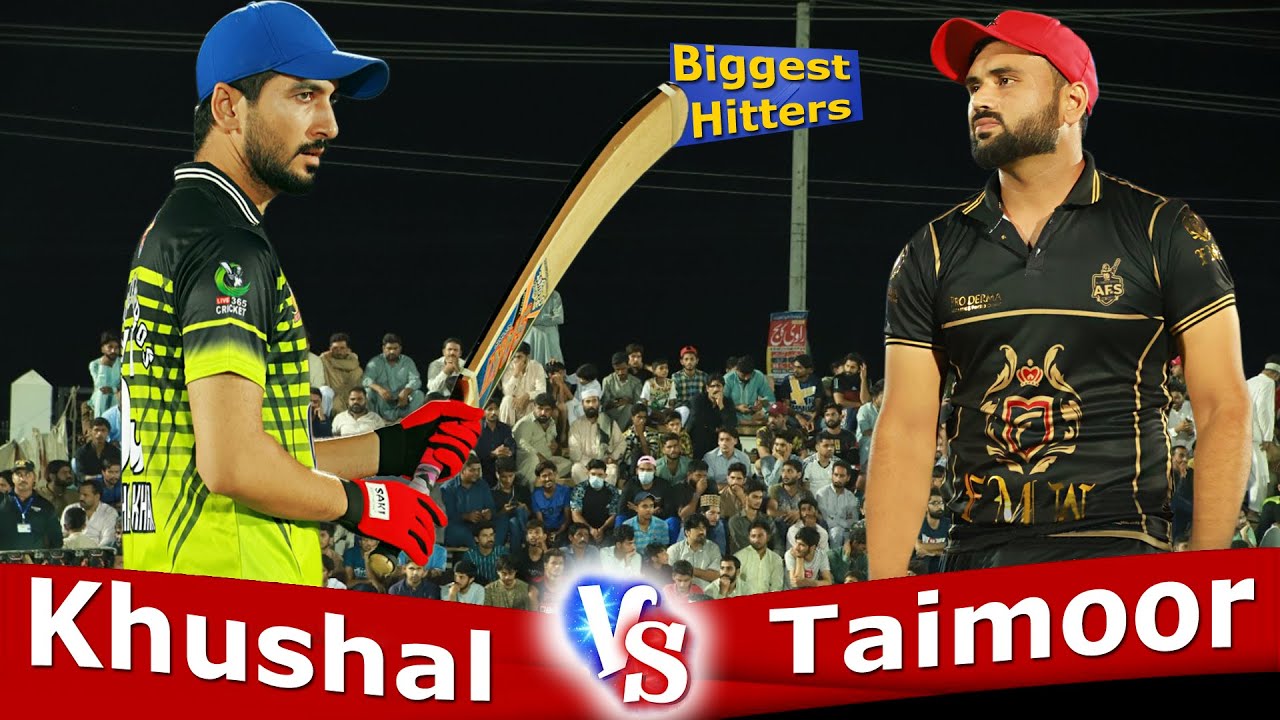 Biggest Hitter's in !Taimoor Mirza ,Zabi Butt VS Khushal Khan Mimran Khan Attock - YouTube