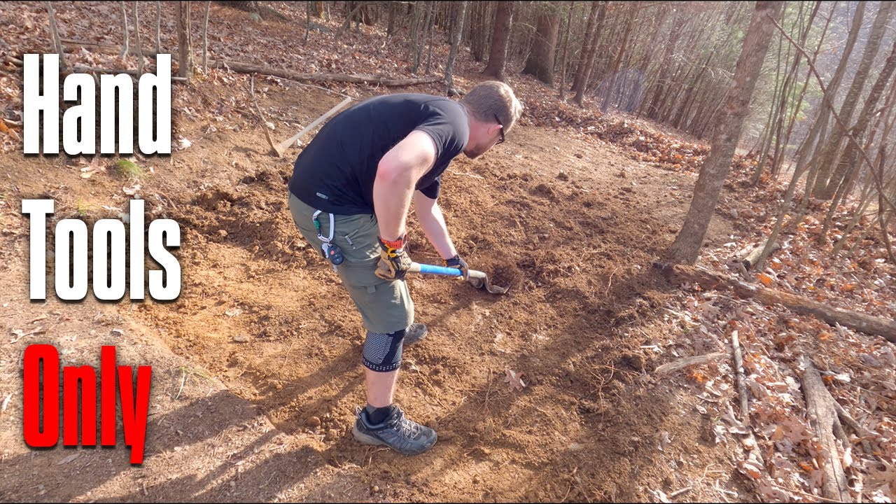 Developing a New Simple Camp in the Forest with Only Hand Tools at Lone ...