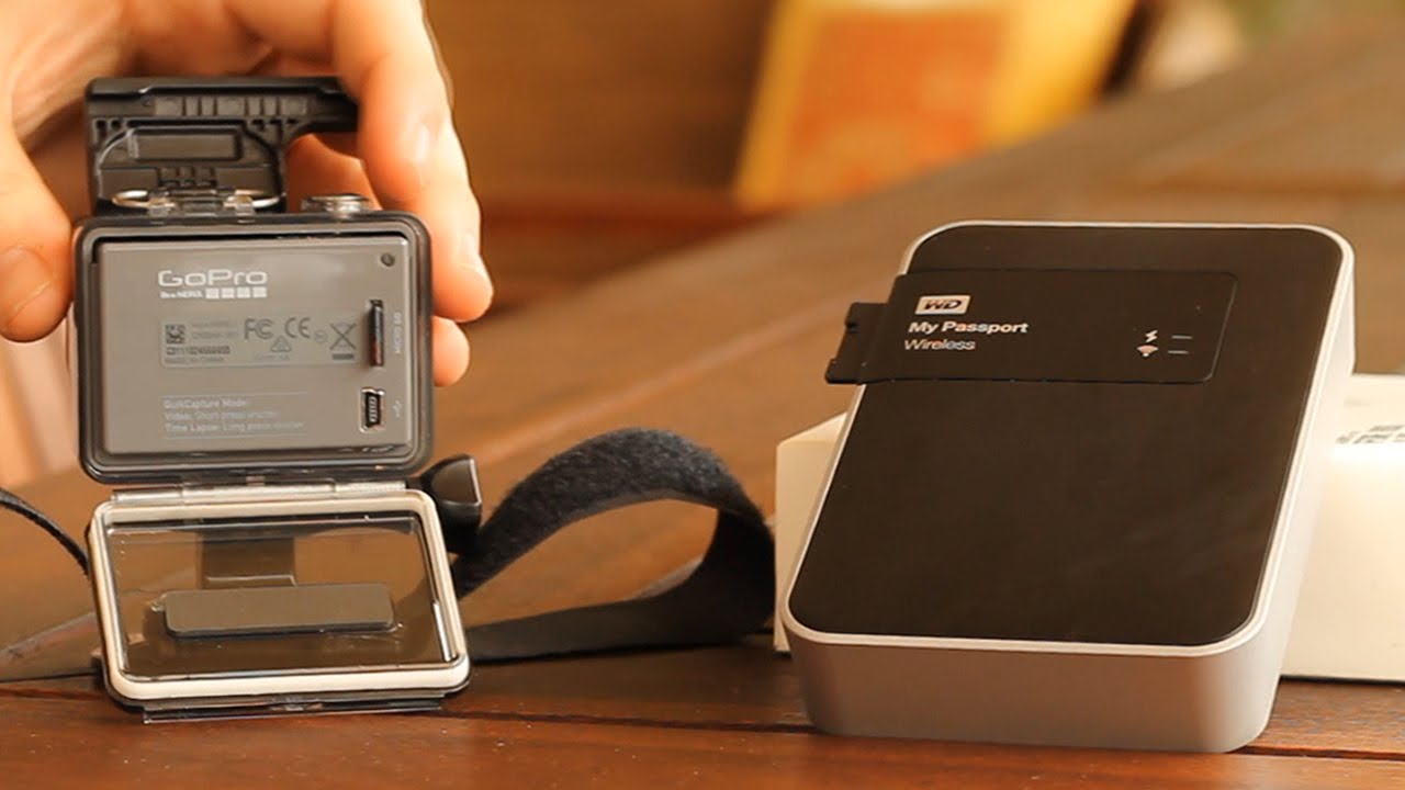 Backup Photos/Videos/Files Wirelessly "Western Digital - My Passport ...