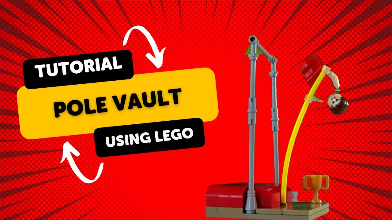 How To Make A Pole Vault using Lego | DIY Course - YouTube