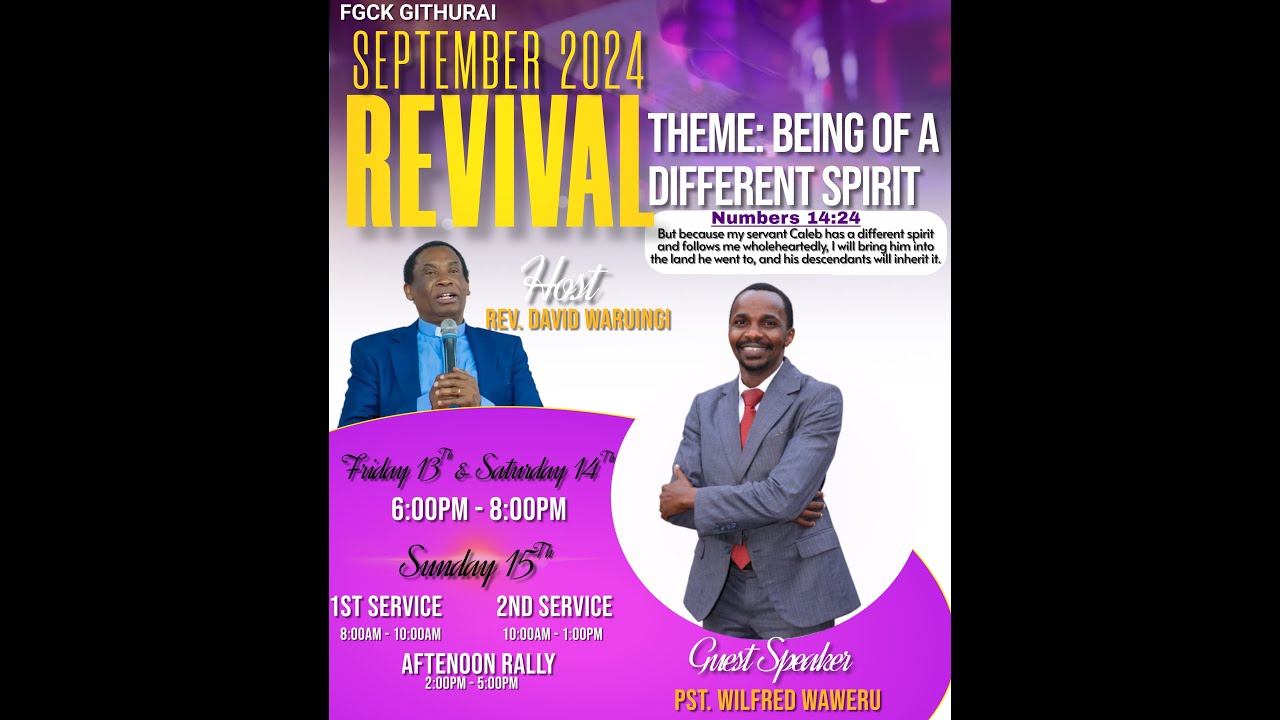 SEPTEMBER REVIVAL || DAY 2 || 14/09/2024 - YouTube
