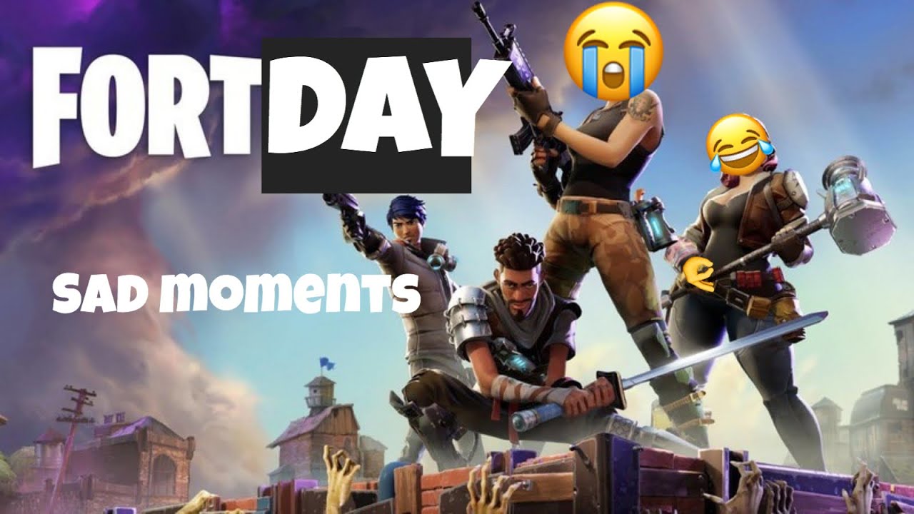 Sad and fail moments in Fortnite - YouTube