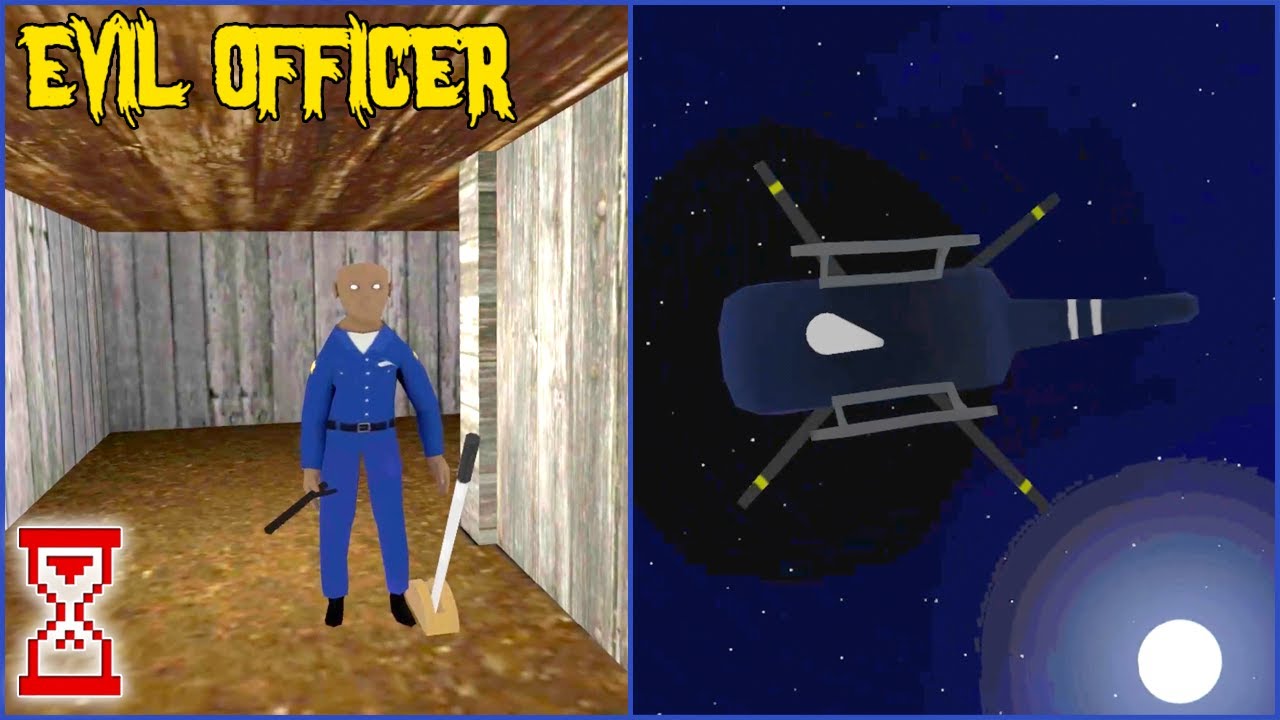 Все плохие конечные сцены | Evil Officer - YouTube