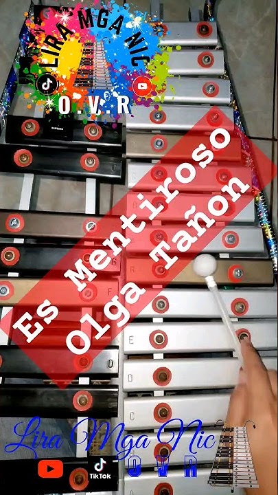 es mentiroso en lira (merengue) olga tañon - YouTube