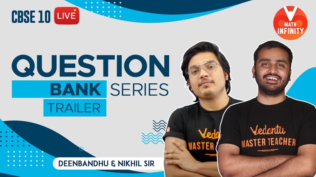 10th Class Maths Question Bank Question Bank Series Trailer CBSE 10th Class Maths Question Bank Question Bank Series Trailer CBSE