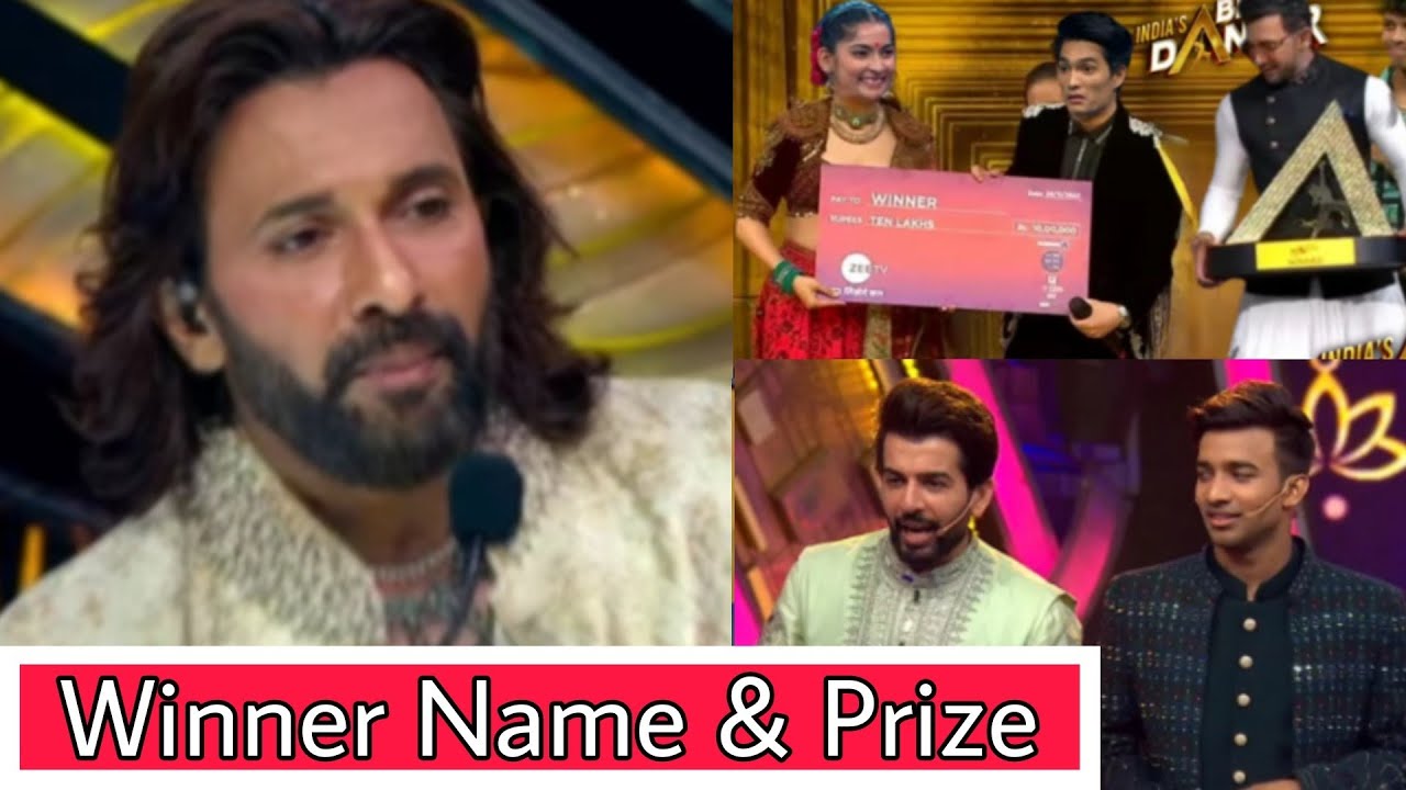 India Best Dancer 4 Latest Winner Announced Winner Name & Prize Money ...