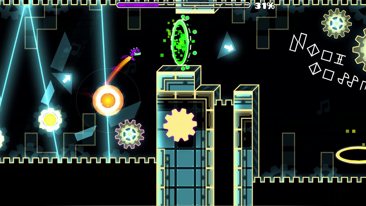 Geometry Dash - Red - YouTube