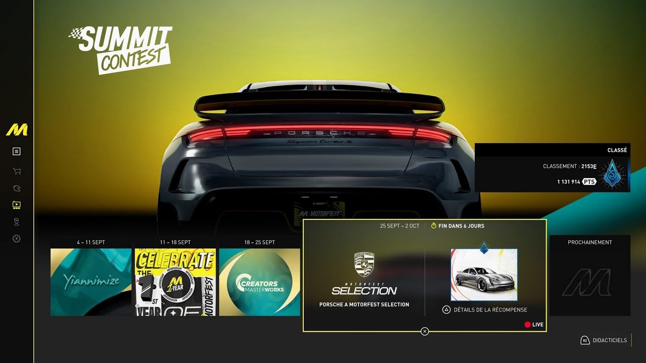 The Crew Motorfest - #76 - Summit Contest "Porsche Motorfest Selection ...