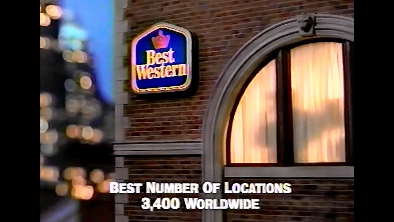 1996 Best Western Hotels & Resorts Commercial BW WEWS VHS - YouTube