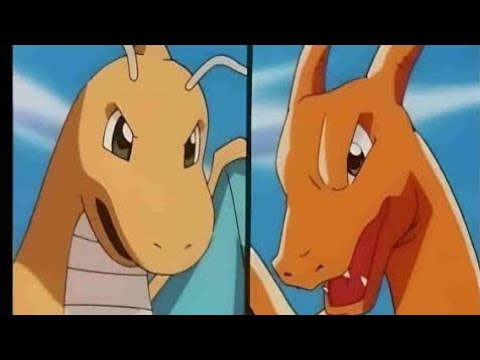 Pokemon Battle Ash Charizard Vs Dragonite Orange League Final In Hindi ...