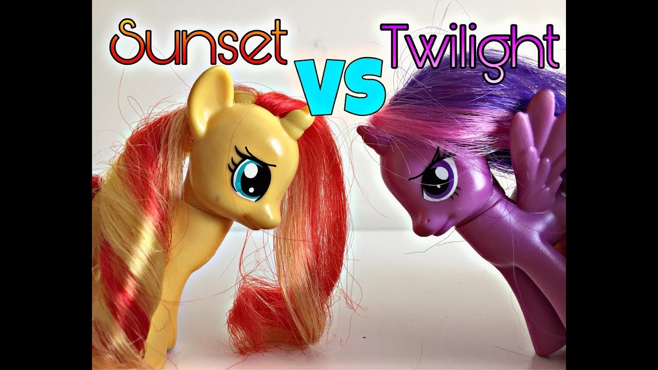 Twilight Sparkle VS Sunset Shimmer - YouTube