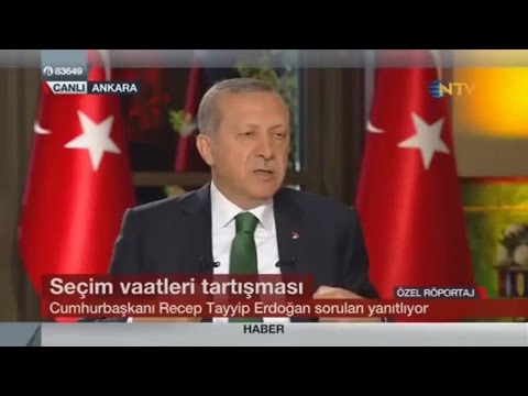 recep tayyip erdoğan YOLSUZLUK diyemedi