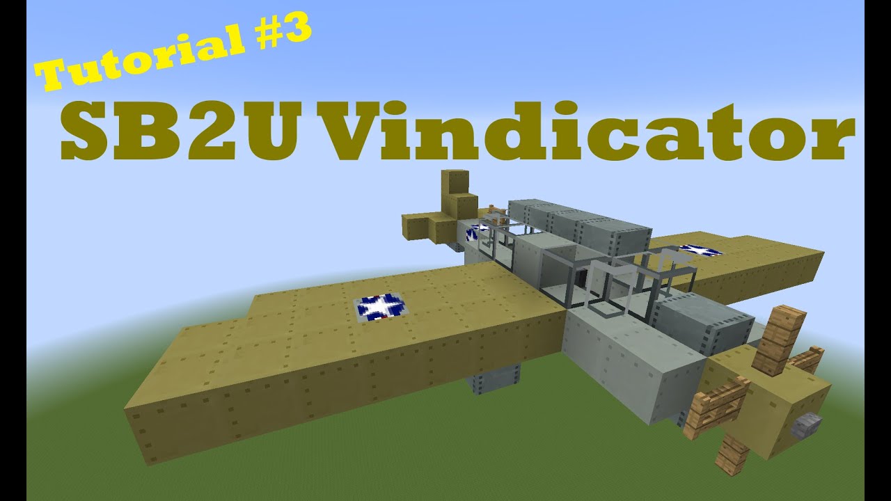 Minecraft Tutorial #3 SB2U Vindicator - YouTube