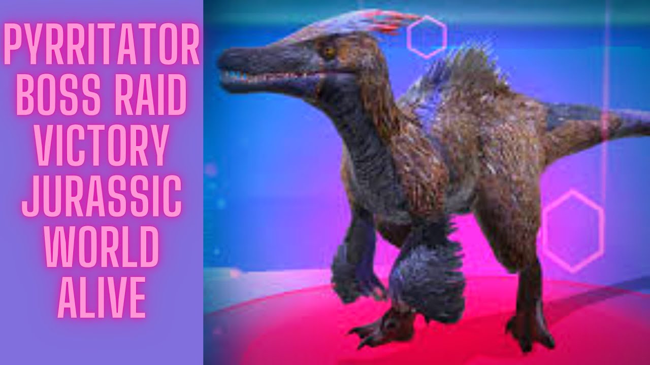 Pyrritator Boss Victory - Jurassic World Alive - YouTube