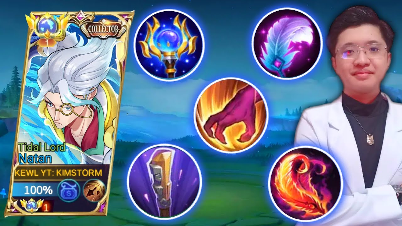 TOP 1 GLOBAL NATAN JUNGLE BEST BUILD AND EMBLEM 2023🔥 - YouTube