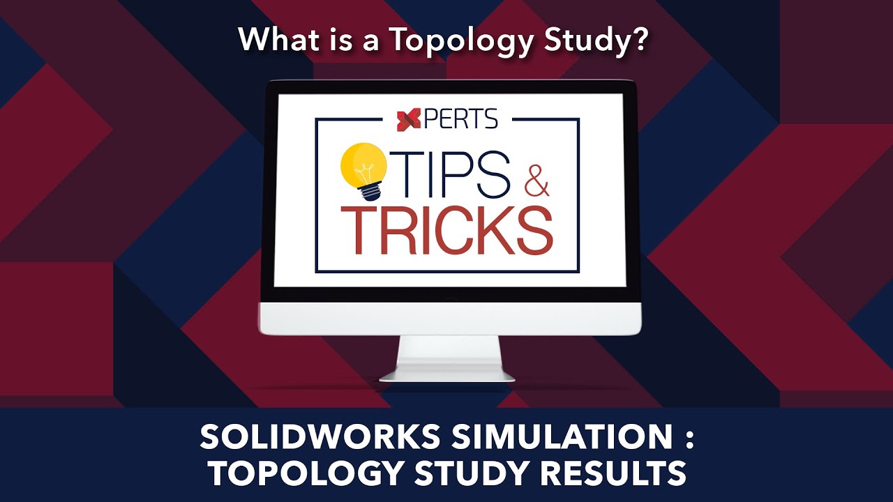 Tips and Tricks SOLIDWORKS SIMULATION: Topology Study Results - YouTube