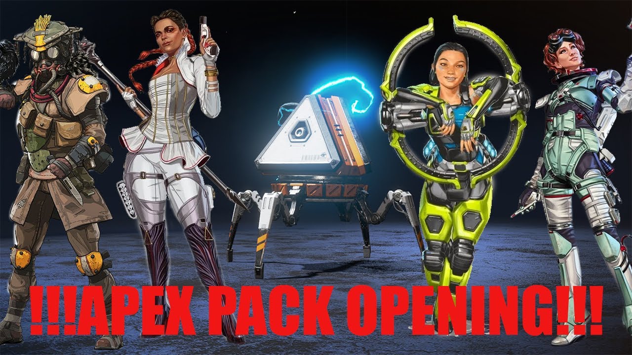 Apex Legends- 90 APEX PACK OPENING - YouTube
