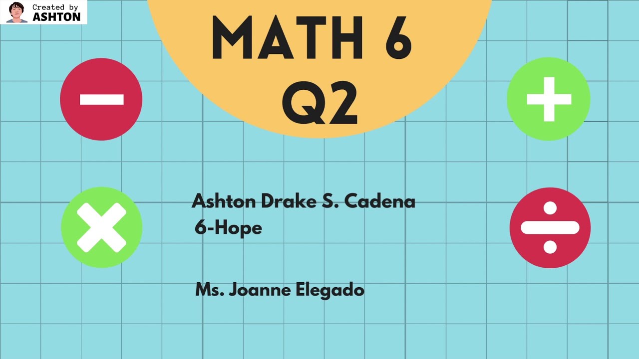 Integers Performance Task - Math 6 Q2 - YouTube