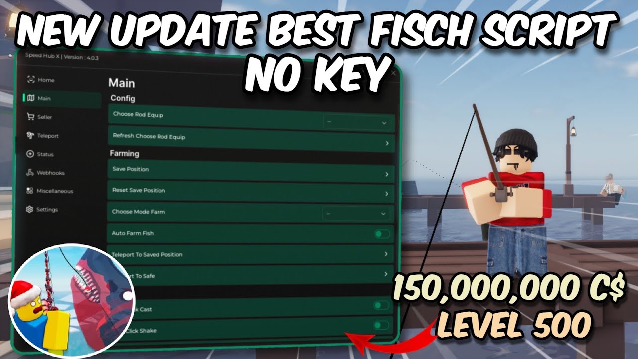 [UPD + 2X] Fisch Script Pastebin | Auto Farm Fish, 2x XP Boost, Auto ...