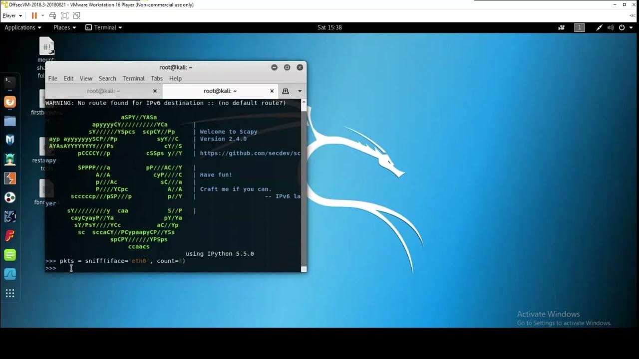 Packet Sniffing And Manipulation With Python Scapy Youtube
