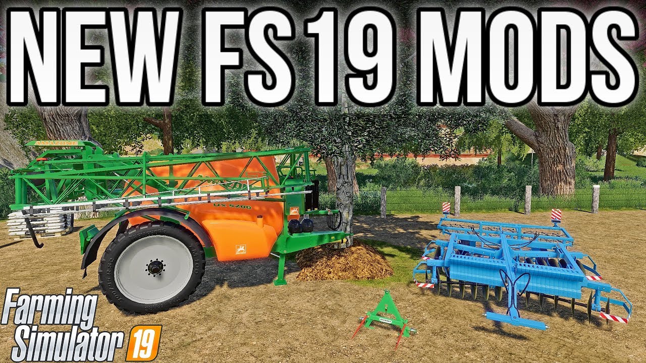 NEW MODS OUT NOW FOR FARMING SIMULATOR 19! - YouTube