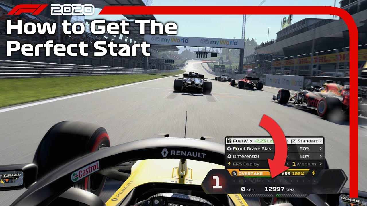 F1 2020 Tips: How to Get The Perfect Start - YouTube