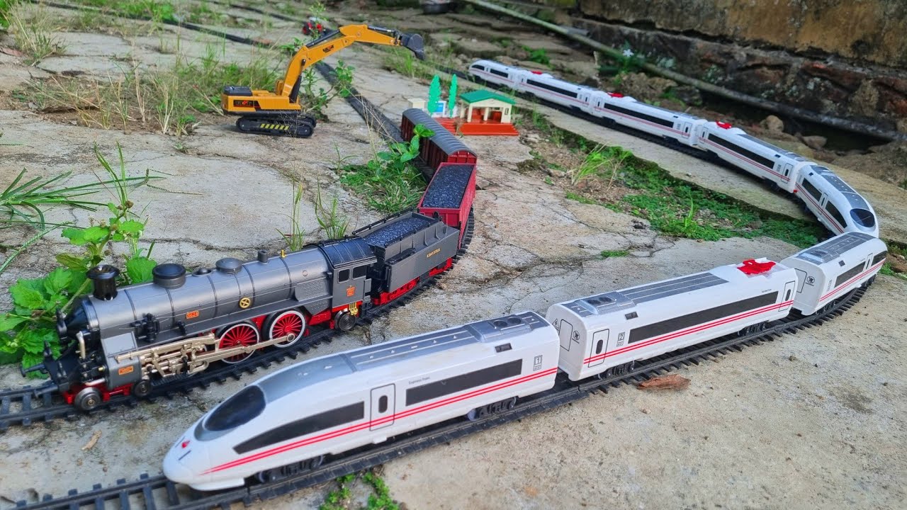Mencari Dan Merakit Mainan Kereta Api Klasik Express Mainan Kereta Api ...