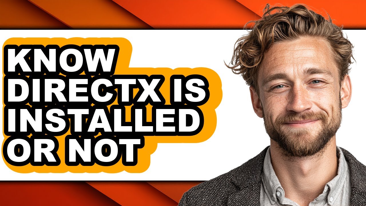 How to Know Directx Is Installed or Not - Full Comparison - YouTube