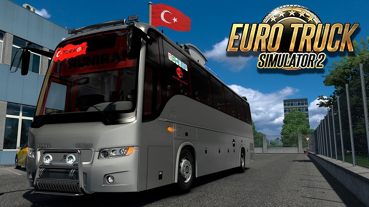 🔴4k 🚌BUS VOLVO B9R VIP // ETS2 - YouTube
