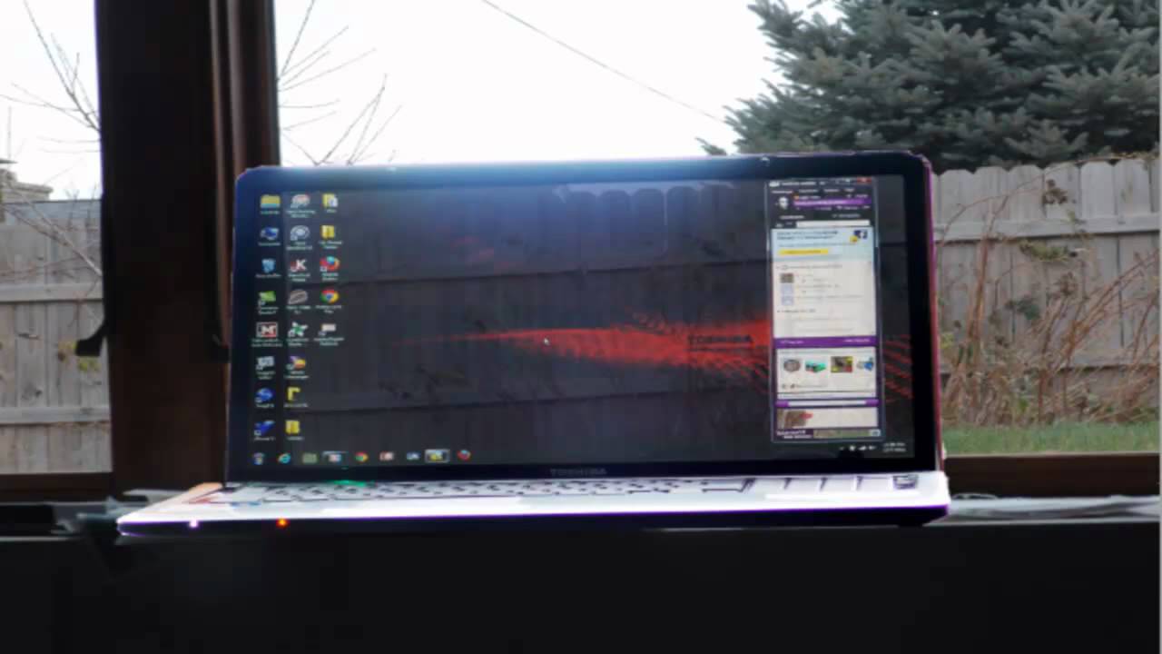 See through Monitor, see through lce screen - YouTube
