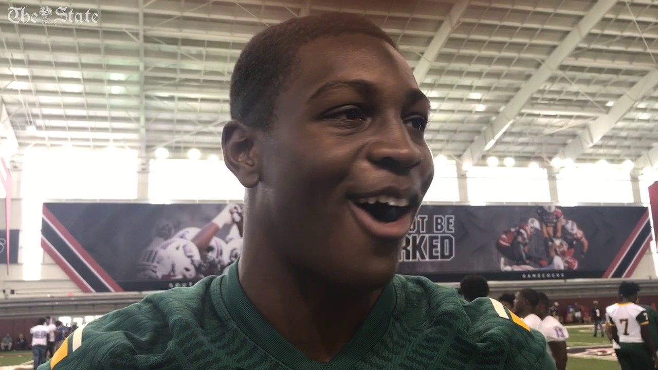 Spring Valley linebacker Channing Tindall - YouTube