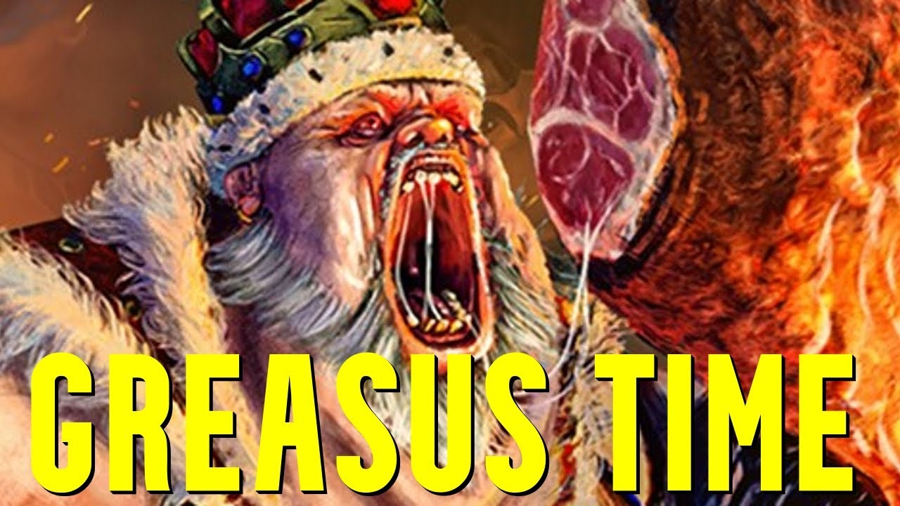 A WILD GREASUS GOLDTOOTH APPEARS - Ogre Kingdoms vs Slaanesh | Total ...