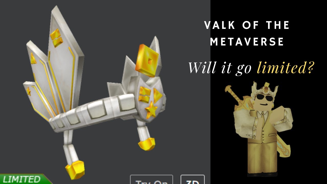 [ROBLOX METAVERSE CHAMPIONS EVENT] WILL THE METAVERSE VALK GO LIMITED ...