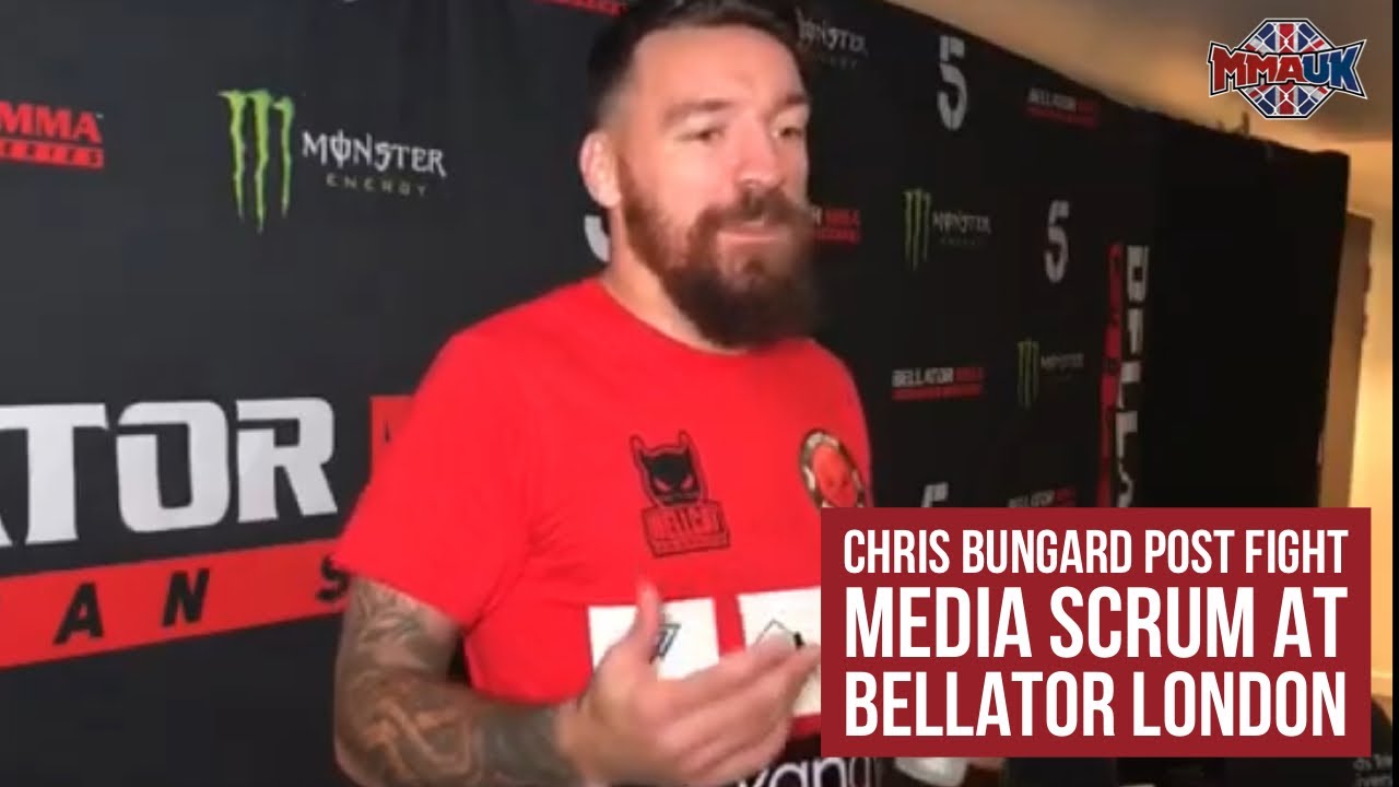 Chris 'The Badguy' Bungard Bellator MMA London post fight interview 👊 ...