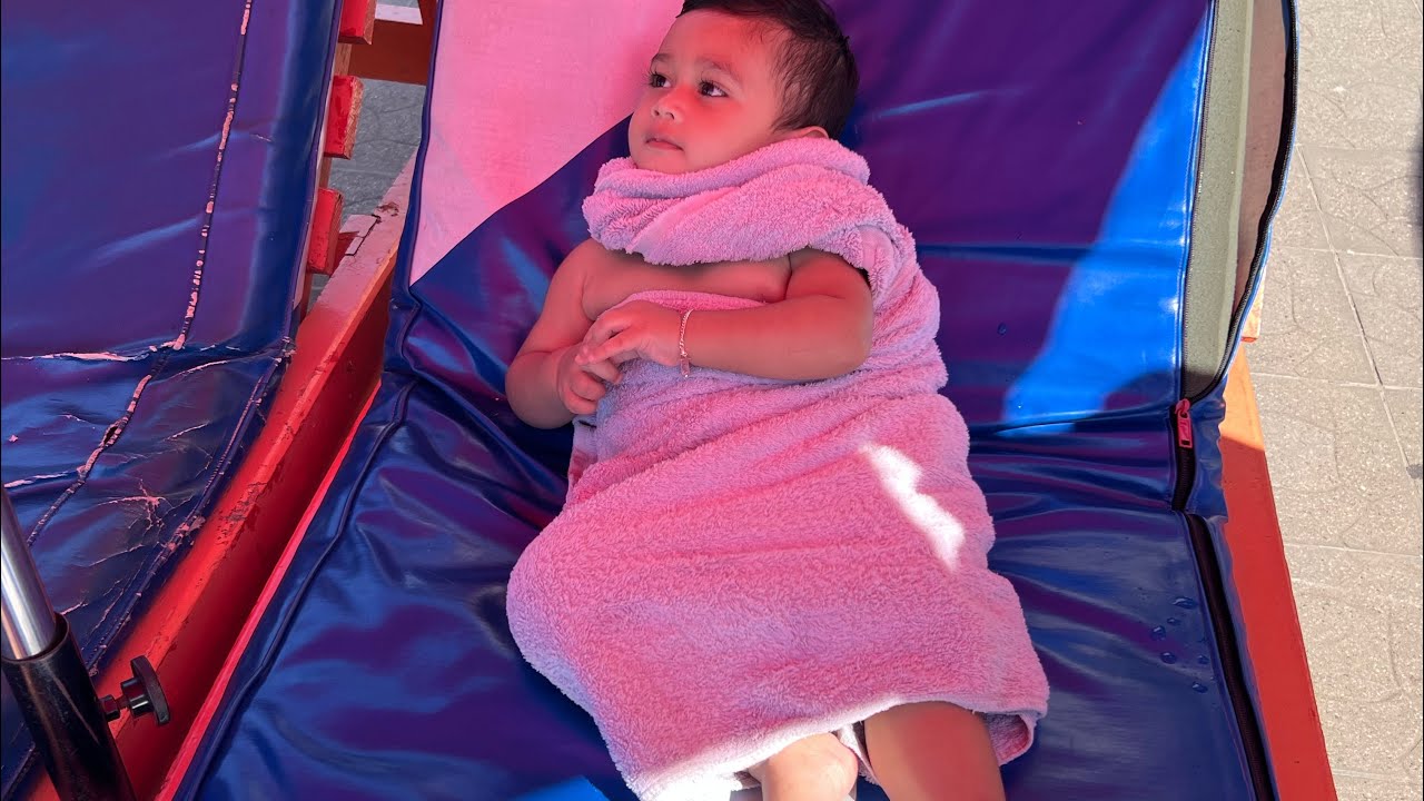 Ihaan having a playful day - YouTube