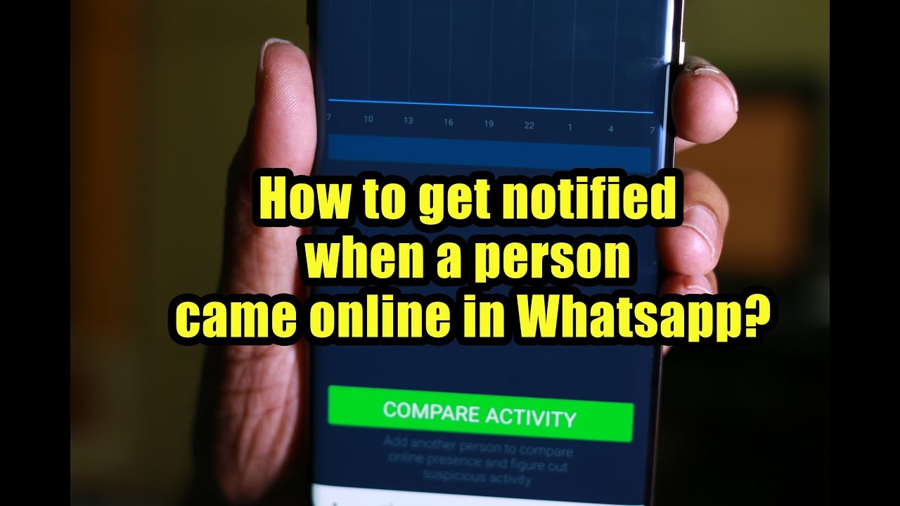 How To Get Notified When A Person Came Online In Whatsapp Youtube