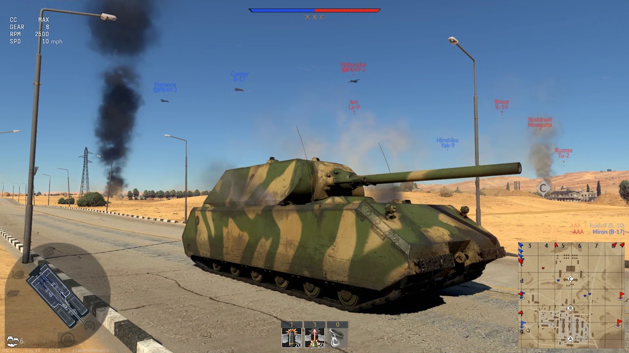 Maus Top Speed | War Thunder - YouTube