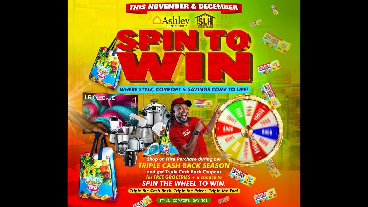 SPIN TO WIN- TRIPLE CASH BACK- 21st November 2025. - YouTube