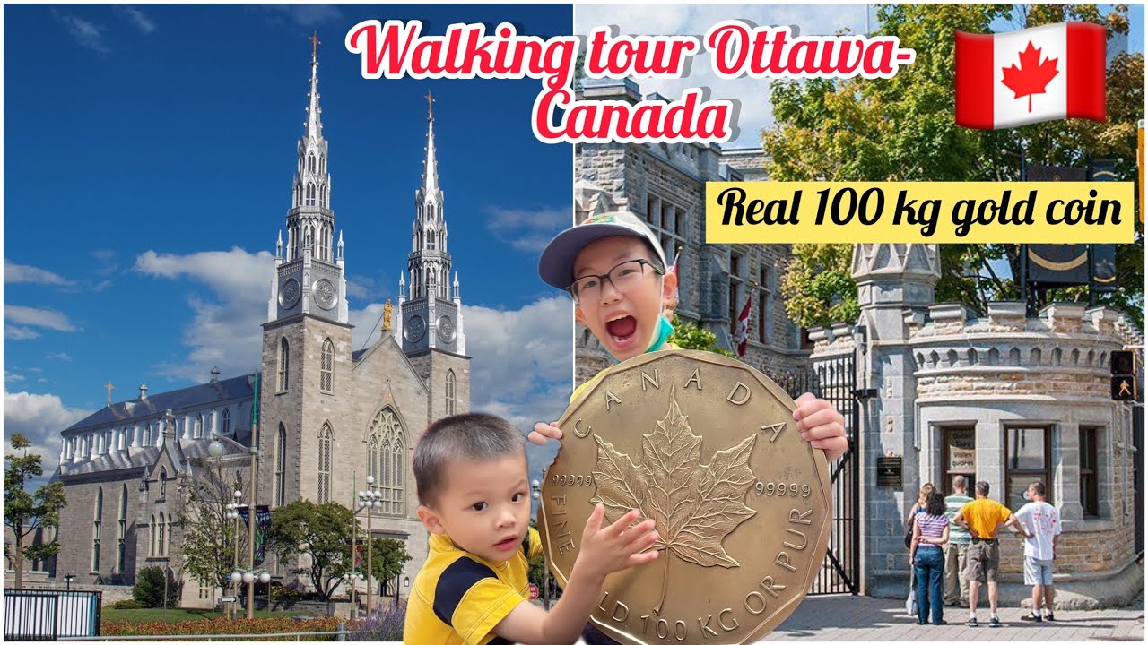 Walking tour Ottawa-Canada-The Royal Canadian Mint-100kg Gold Coin ...