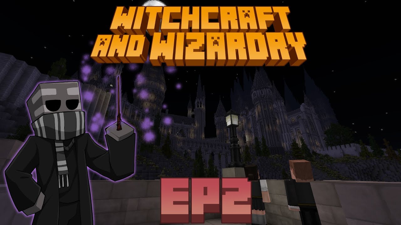 LLEGANDO A HOGWARTS en MINECRAFT, Witchcraft and Wizardry Ep2 - YouTube