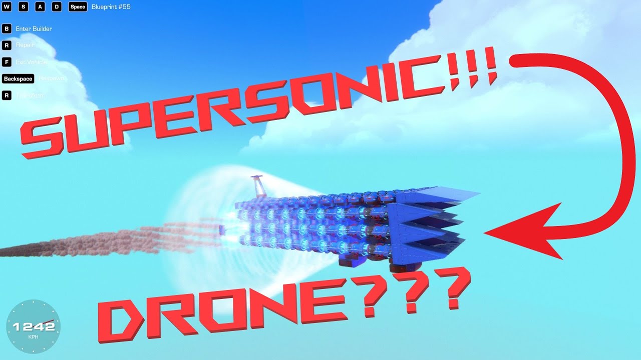 Making a SUPERSONIC DRONE!!! -Trailmakers - YouTube